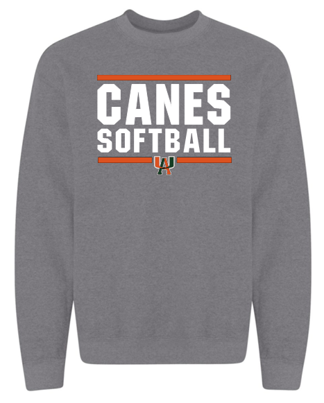 CANES Softball - Graphite Grey Apparel options – Bling It On